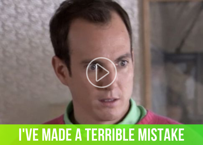 I've Made A Terrible Mistake